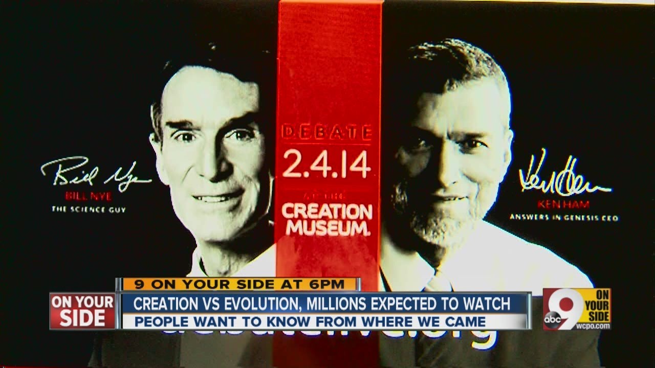 Millions expected to watch Creation vs. Evolution debate - YouTube