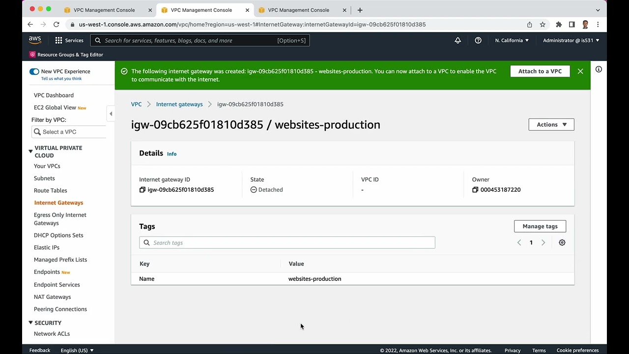 AWS VPC Route Table - YouTube