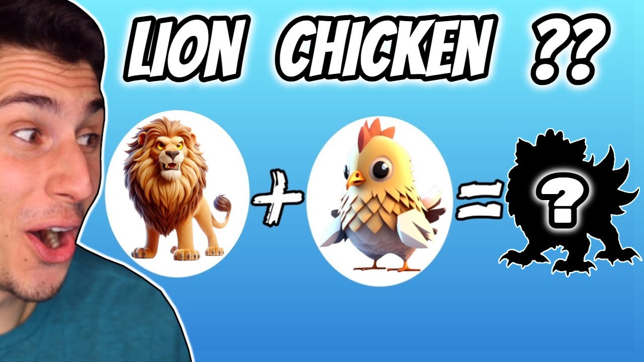 I Crossed a Lion with a Chicken! | Animash - YouTube