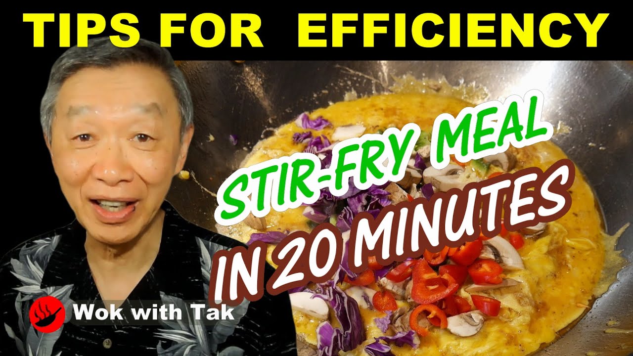 Tips for improving stir-frying in home cooking using the FAST Cooking ...