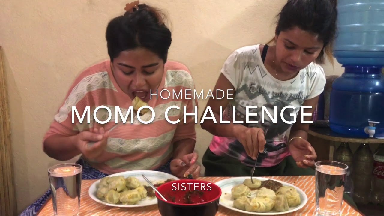 Momo eating challange//hot n spicy//homemade - YouTube
