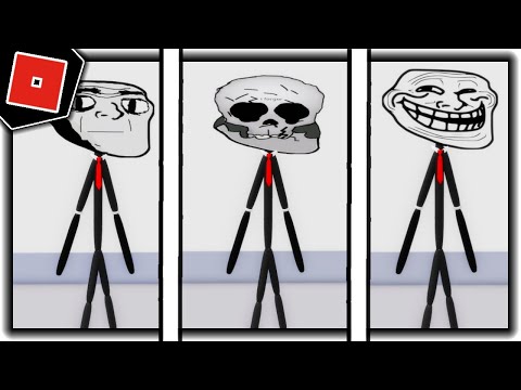 How to get TROLLFACE BECOMES UNCANNY BADGE in TROLL FACE RP - Roblox