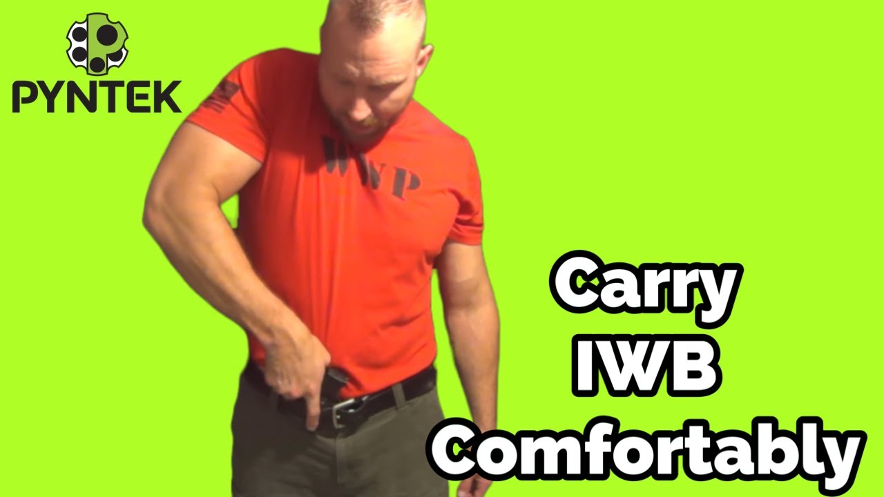 How to wear your IWB holster - YouTube