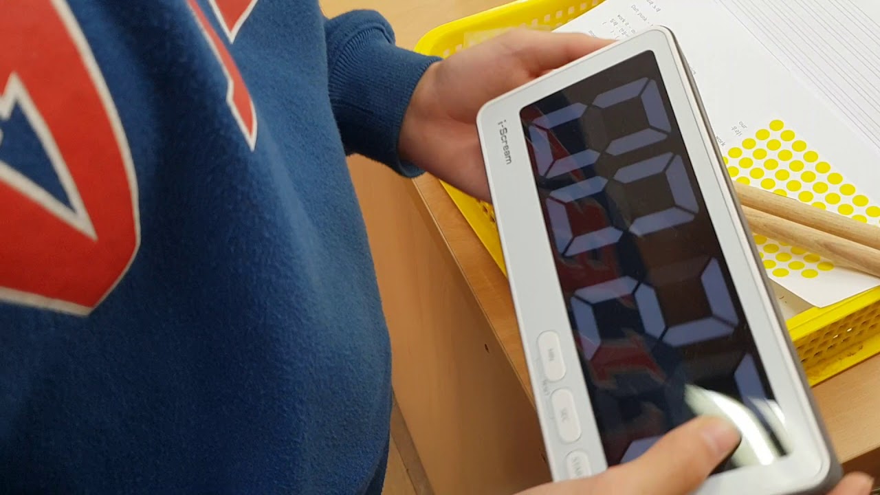 i-Scream Timer in Korea 타이머를 가지고 노는 학생 - YouTube