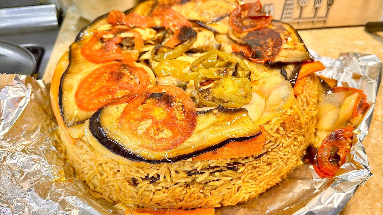 This Is the REAL Chicken Maqluba! Authentic Arabic Rice Flip Recipe ...