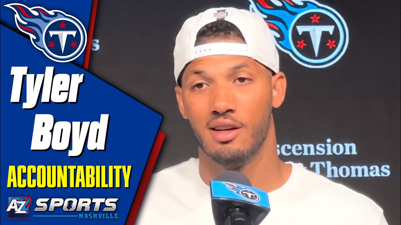 Titans WR Tyler Boyd claims the team "has to get on one accord, play ...