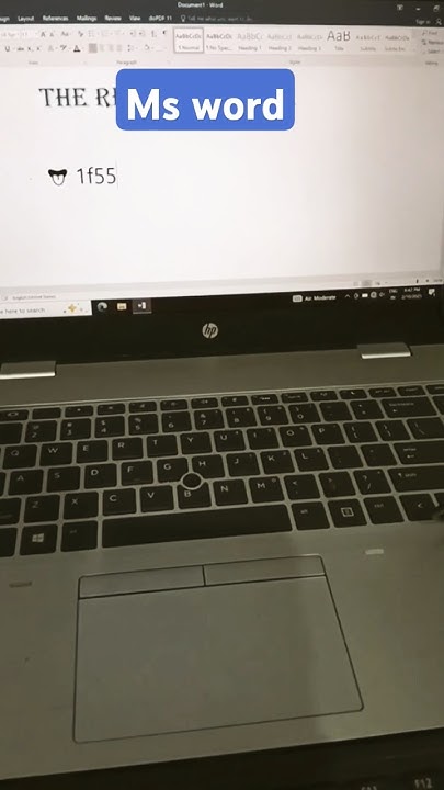 Computers secret code ms word #shorts #trending #computer - YouTube