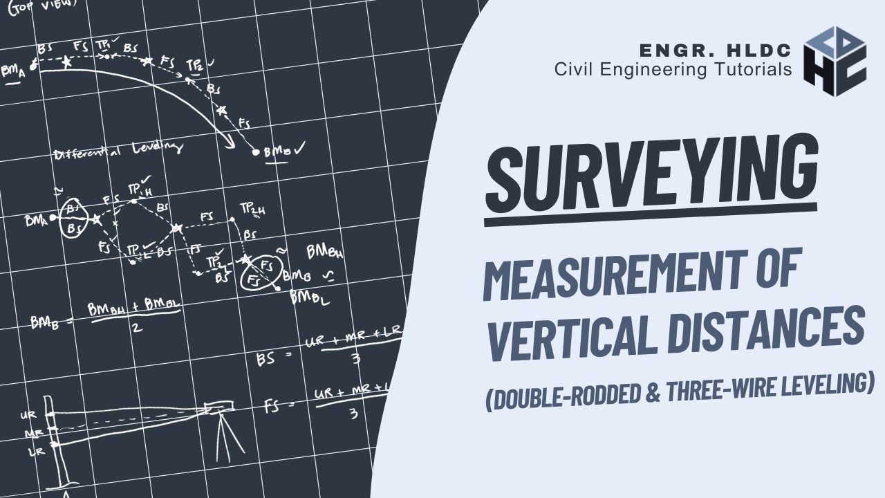 Elementary Surveying | Measurement of Vertical Distances | Double ...