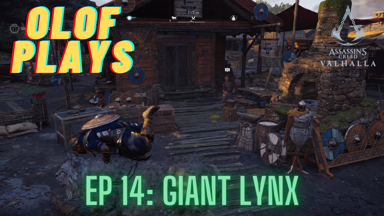 Olof Plays Assassin's Creed Valhalla - EP 14 - Giant Lynx (VERY HARD ...