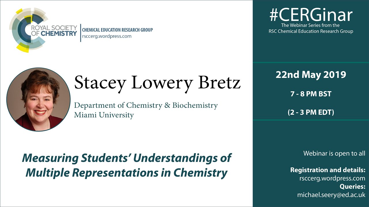 Stacey Lowery Bretz Webinar - Measuring Students’ Understandings of ...