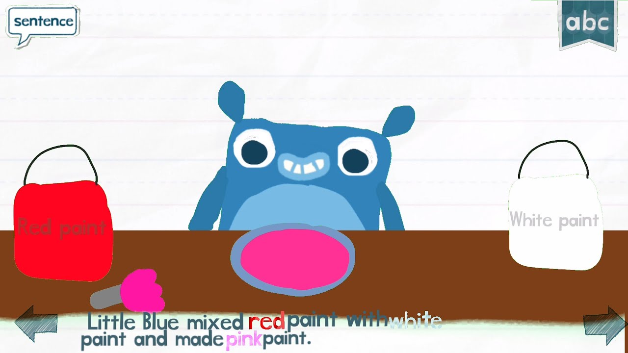 Endless reader “pink” (with text and narration) - YouTube