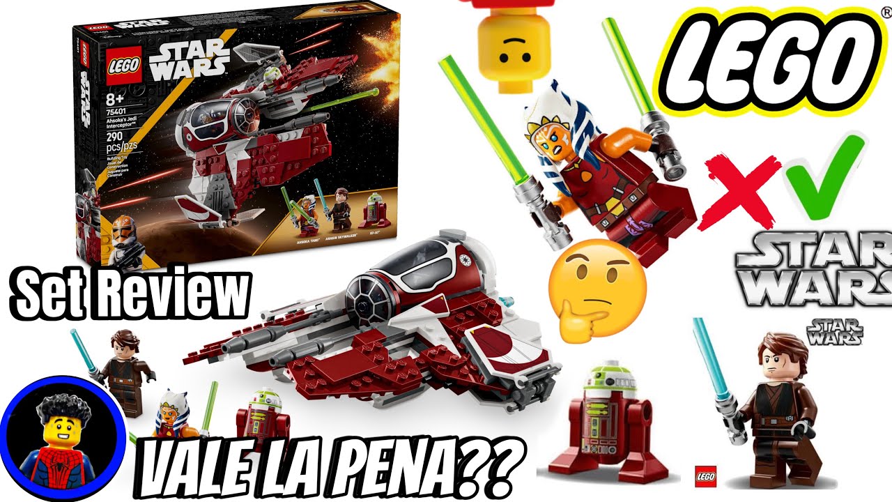 Set Lego Review Nave De Ashoka (StarWars) Vale La Pena?? Esta caro ...
