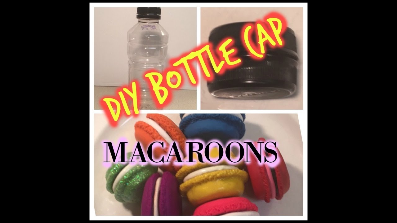 BOTTLE CAP MACAROON CONTAINERS?! (PROJECT #2) - YouTube