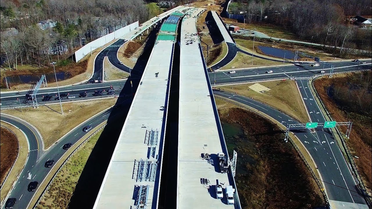 Updated Aerial Views of the Northwest Section of I-840 Urban Loop ...