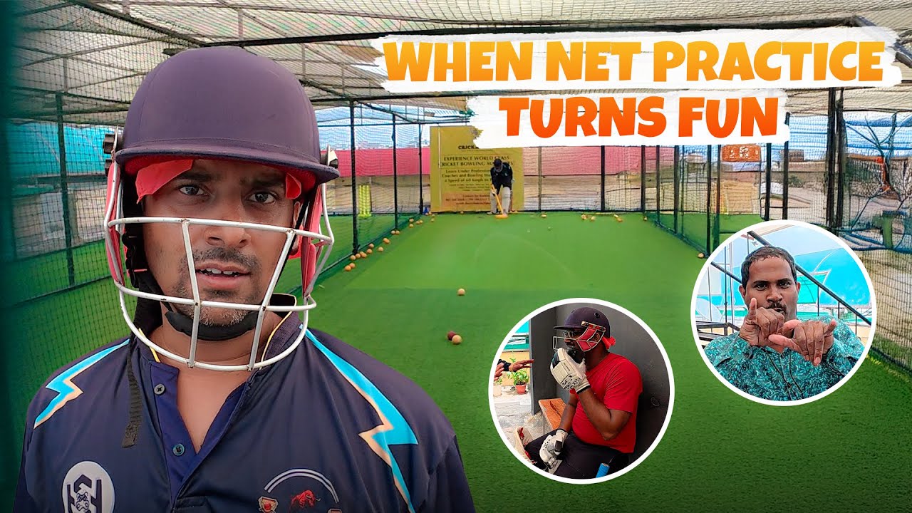 Net Practice, Non-Stop Masti & Food with Friends 🏏🔥 - YouTube