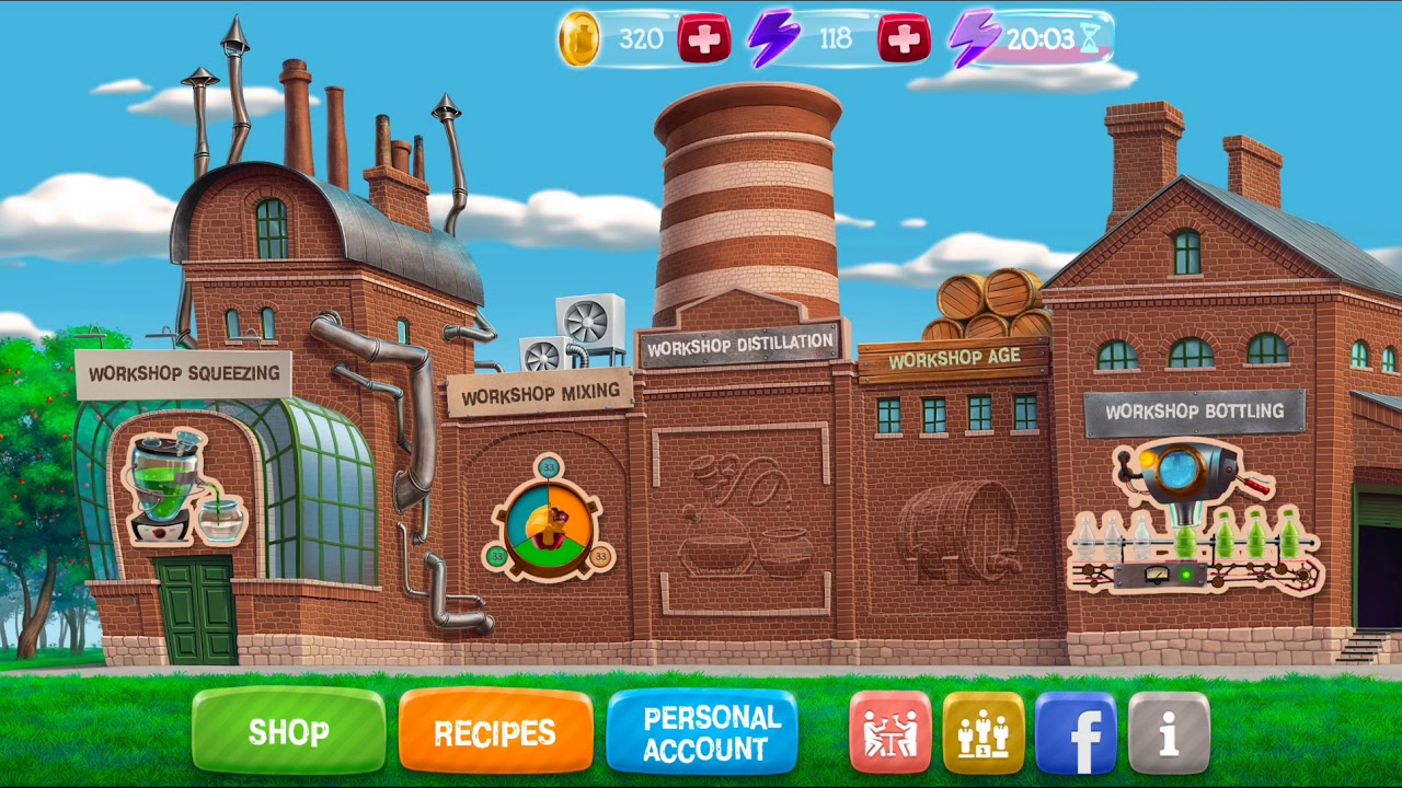 Alcohol factory simulator gameplay - YouTube