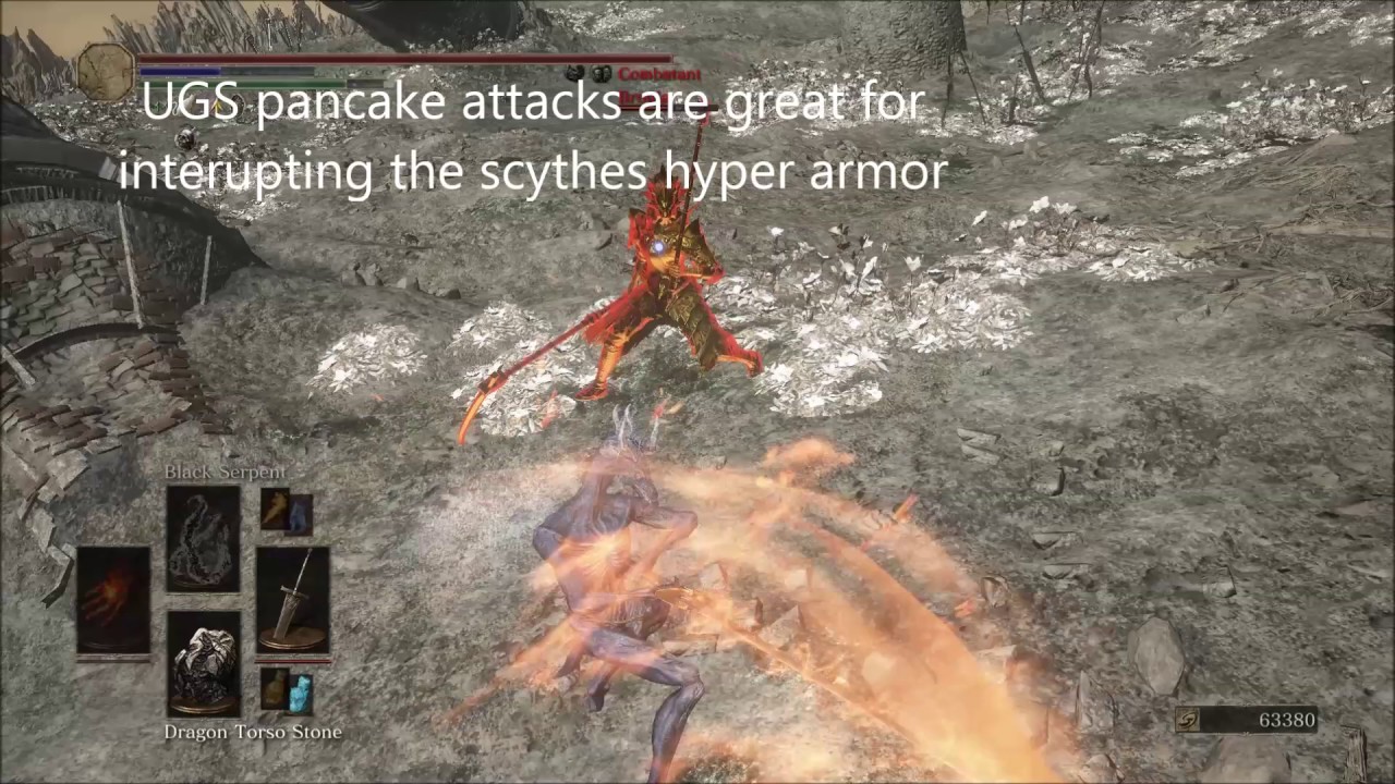 Dark Souls 3: countering Friede's great scythe - YouTube