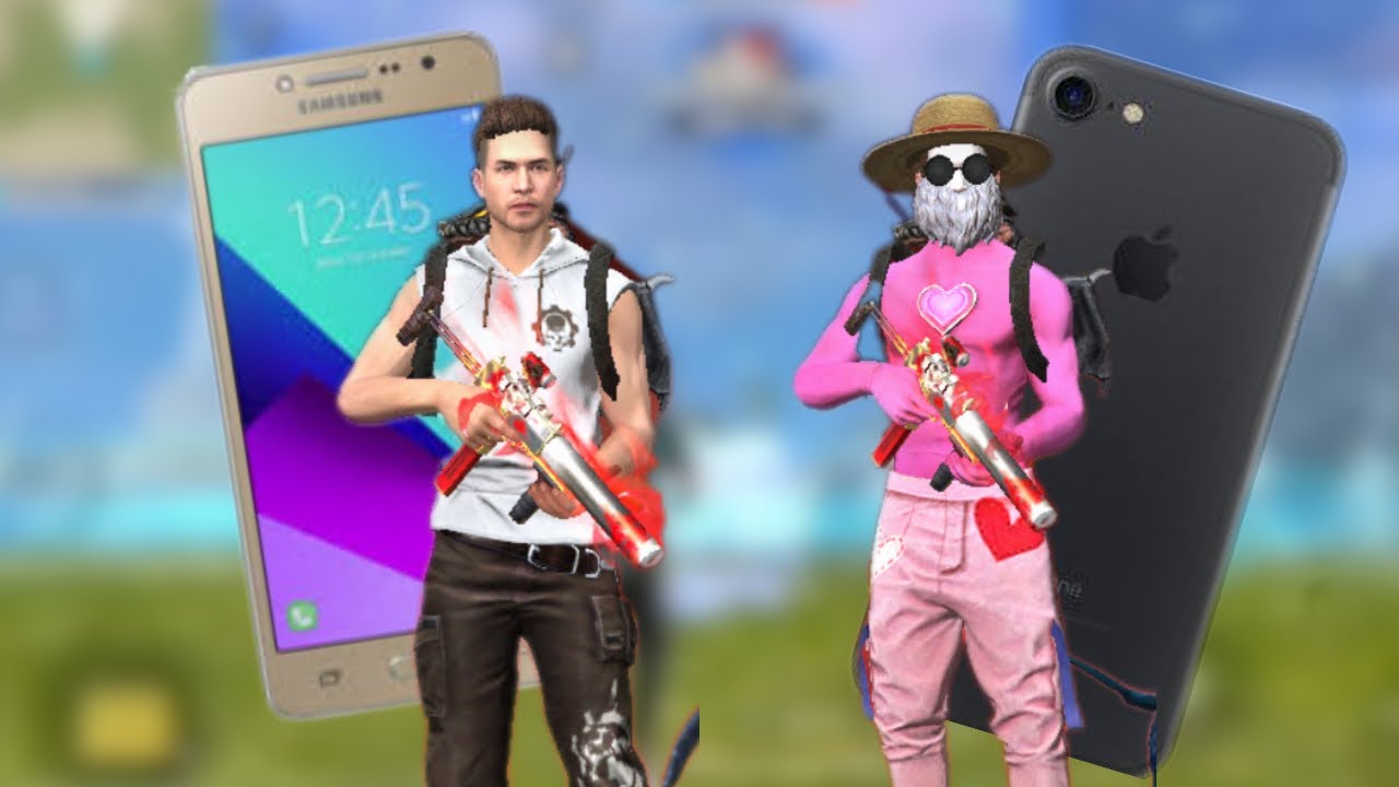 DO J2 Prime ao IPhone 7 Normal 🍀-Free Fire Higlights 🇧🇷 - YouTube