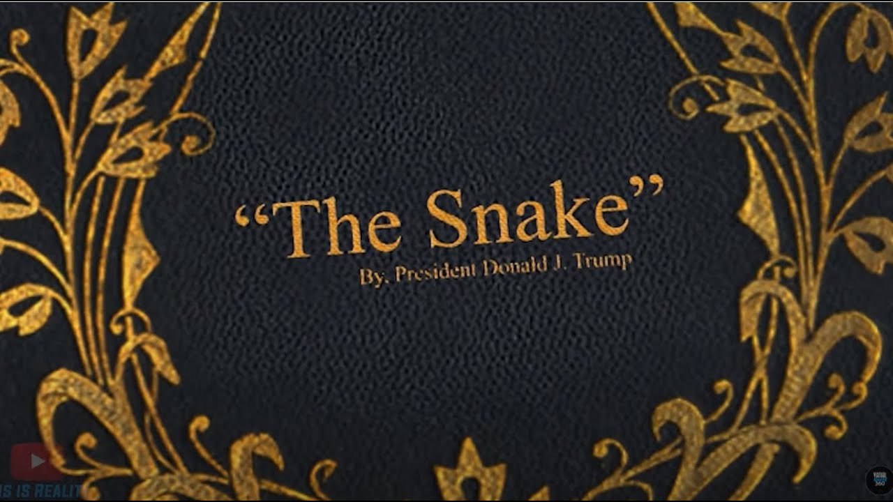 Donald J Trump - Reading of "THE SNAKE"POEM 2021 - YouTube