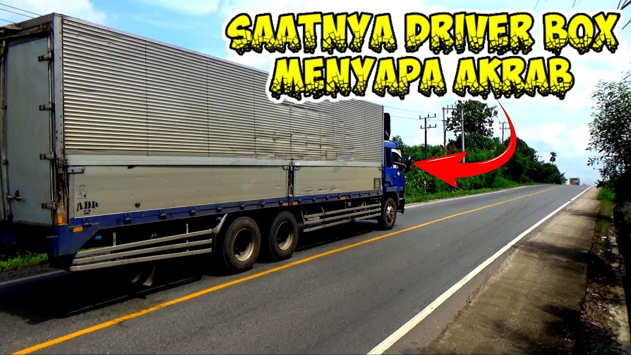 MOBIL TRUK BOX, MOBIL TRUK BESAR, TRUCK PASIR DI TANJAKAN LINTAS ...