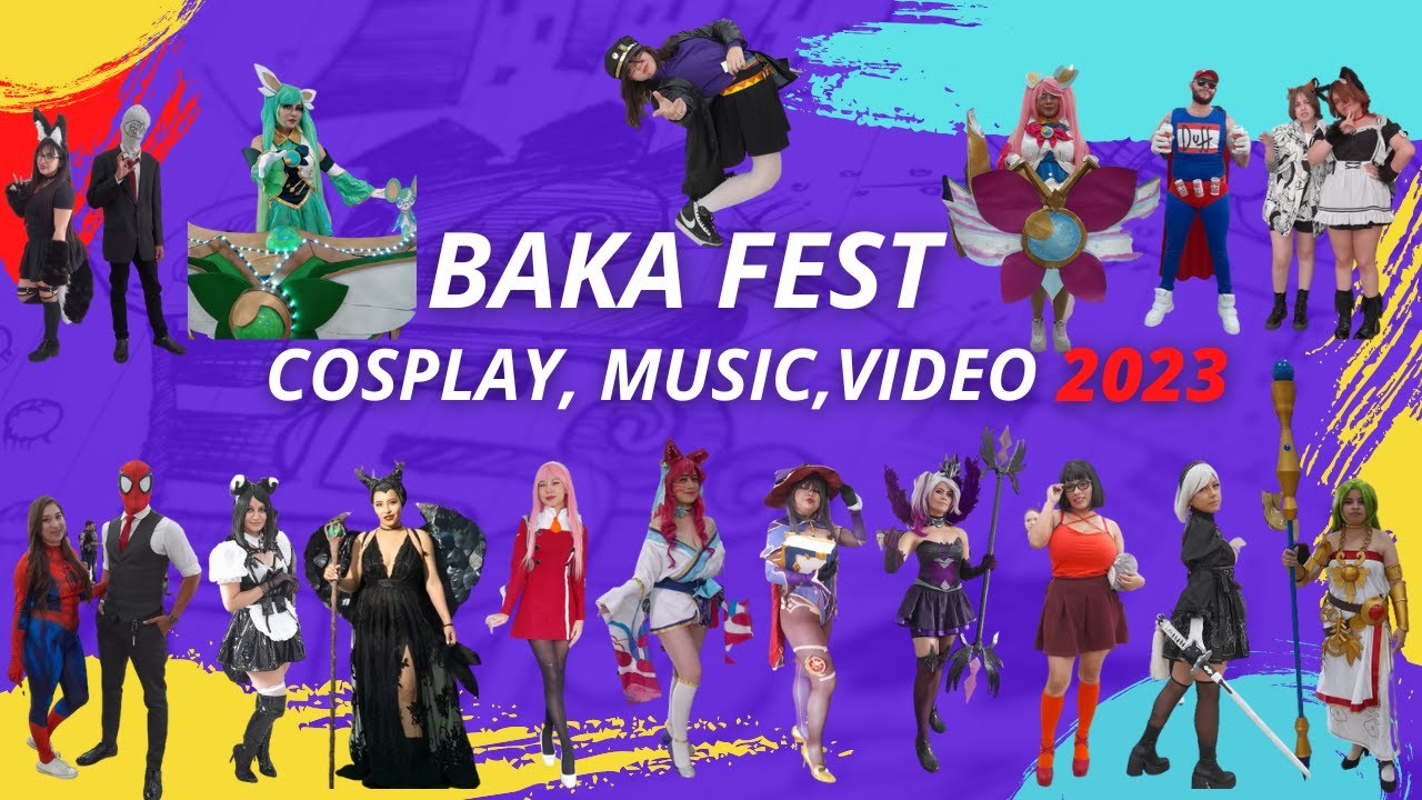 Baka Fest Cosplay Music Video 2023 😆💪 #cosplaymusicvideo #cosplay # ...