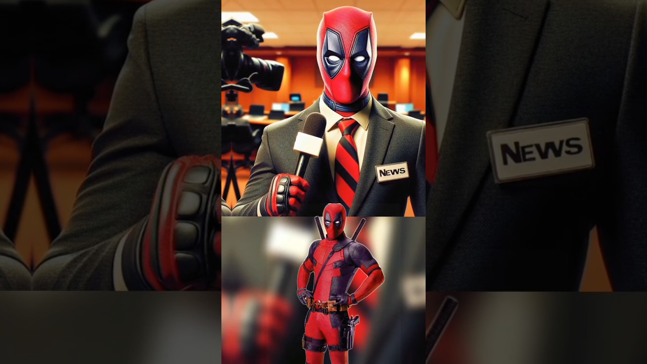 Superheroes become News Reporter||sings simpapa polubila!#marvel # ...