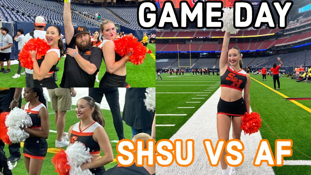 First game day!! SHSU VS AIRFORCE🧡 - YouTube