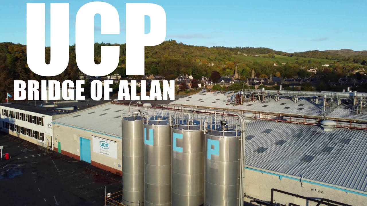 UCP Factory in Bridge of Allan, Stirling - YouTube