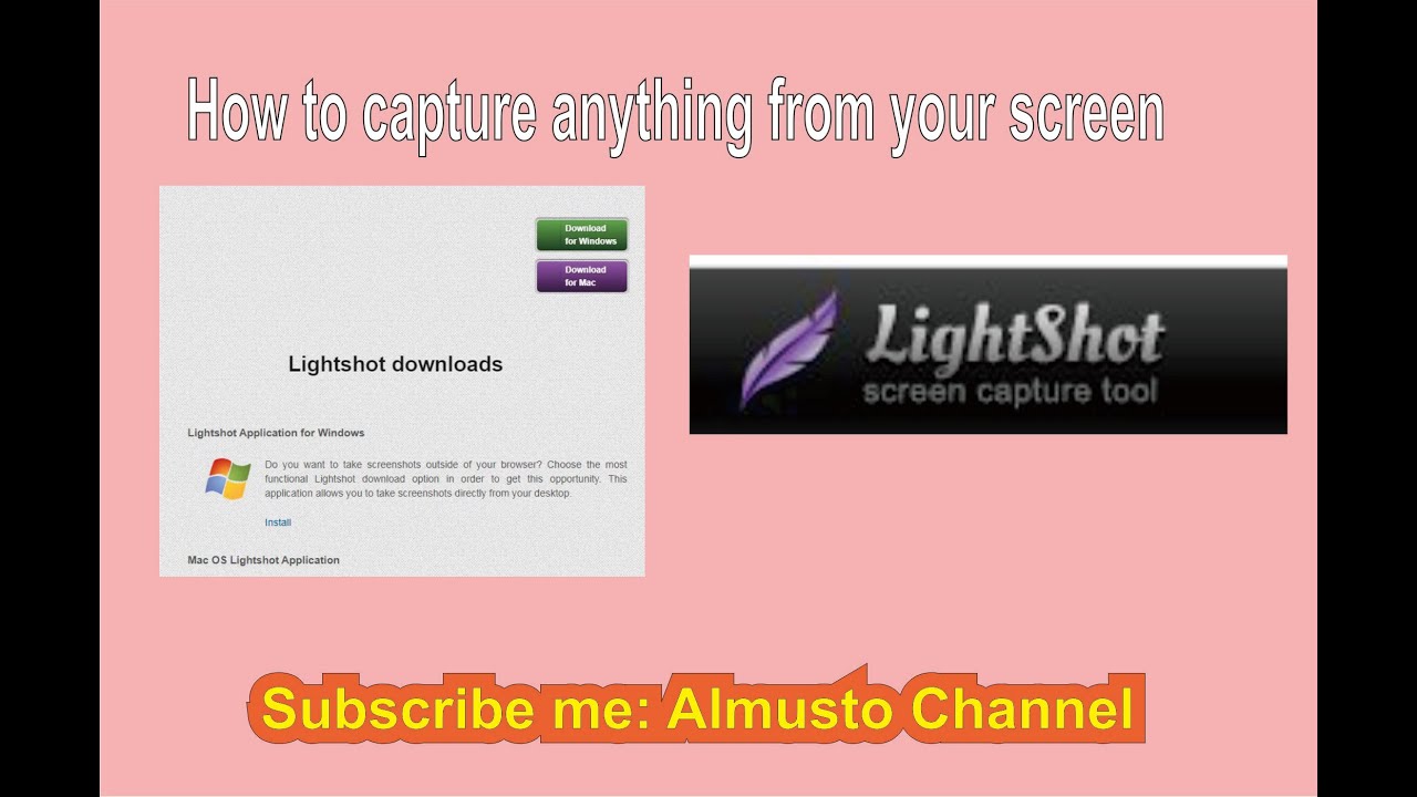How to use lighthot to capture anything on your computer screen # ...