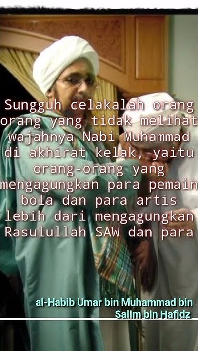 Kata-kata Bijak Habib Umar bin Hafidz yang Penuh Makna Mendalam#shorts - YouTube