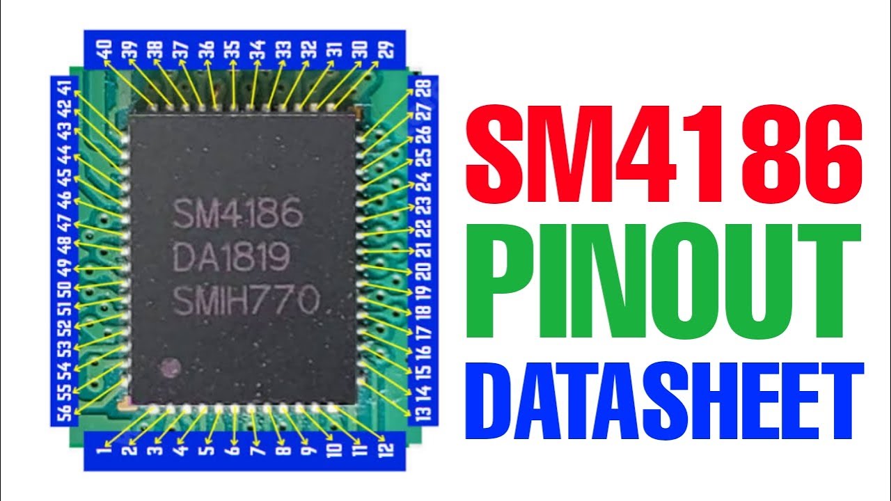 SM 4186 ic circuit diagram | FIXit Electro - YouTube
