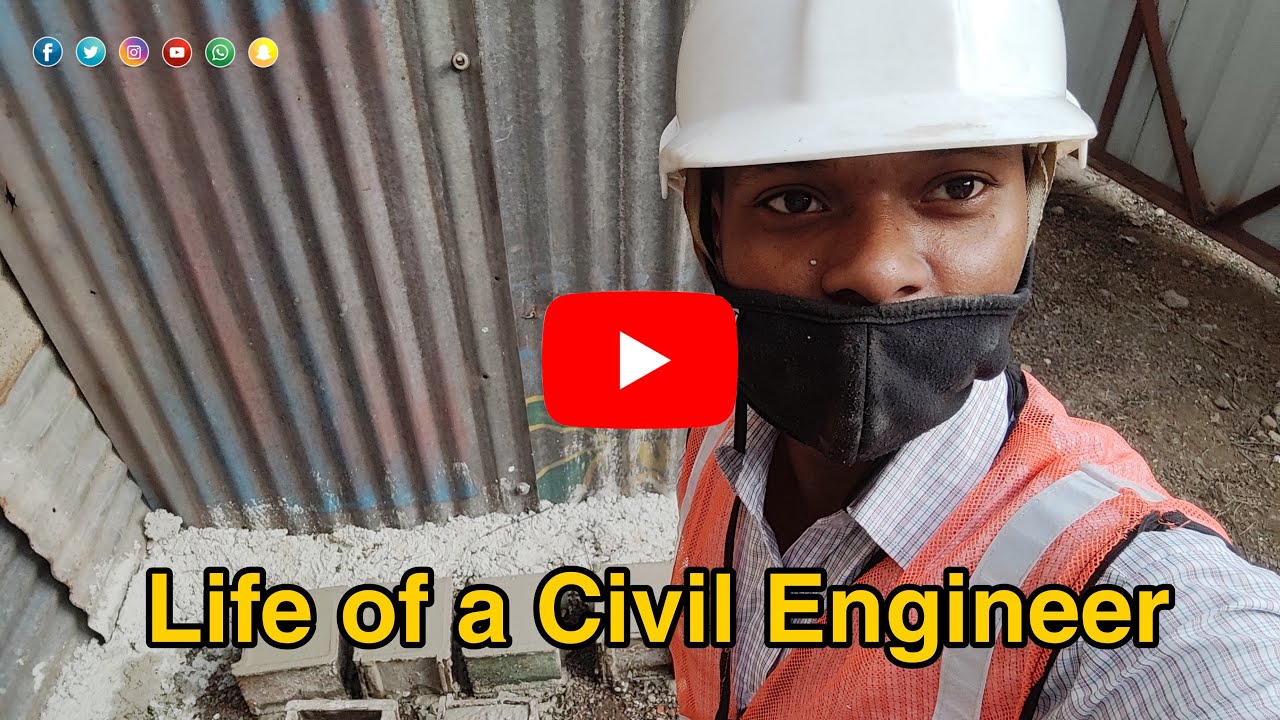 Real Life of a Civil Engineer and Fresher Engineer // Site visit. - YouTube