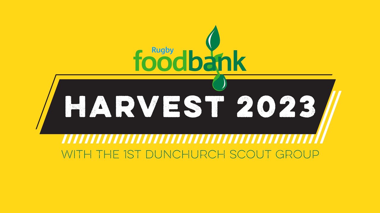 Rugby Foodbank Harvest 2023 - YouTube