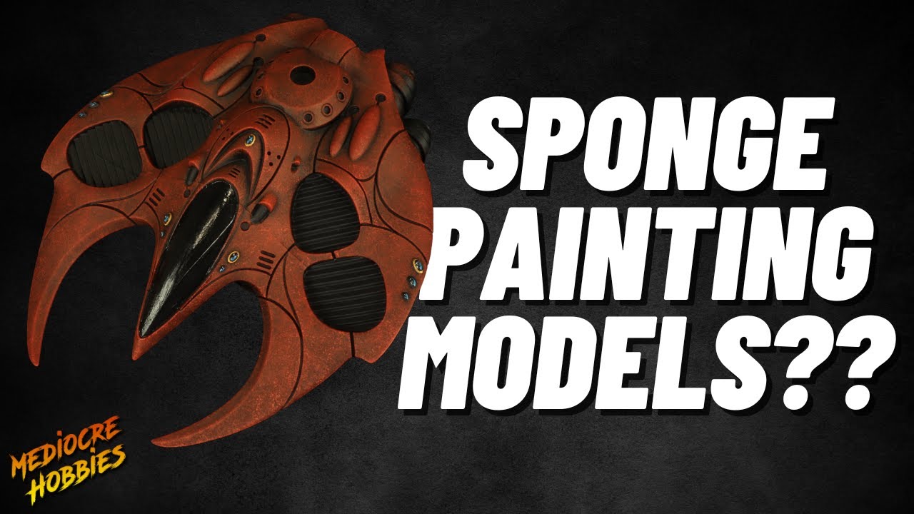 Sponge Painting Models? does it work? - YouTube