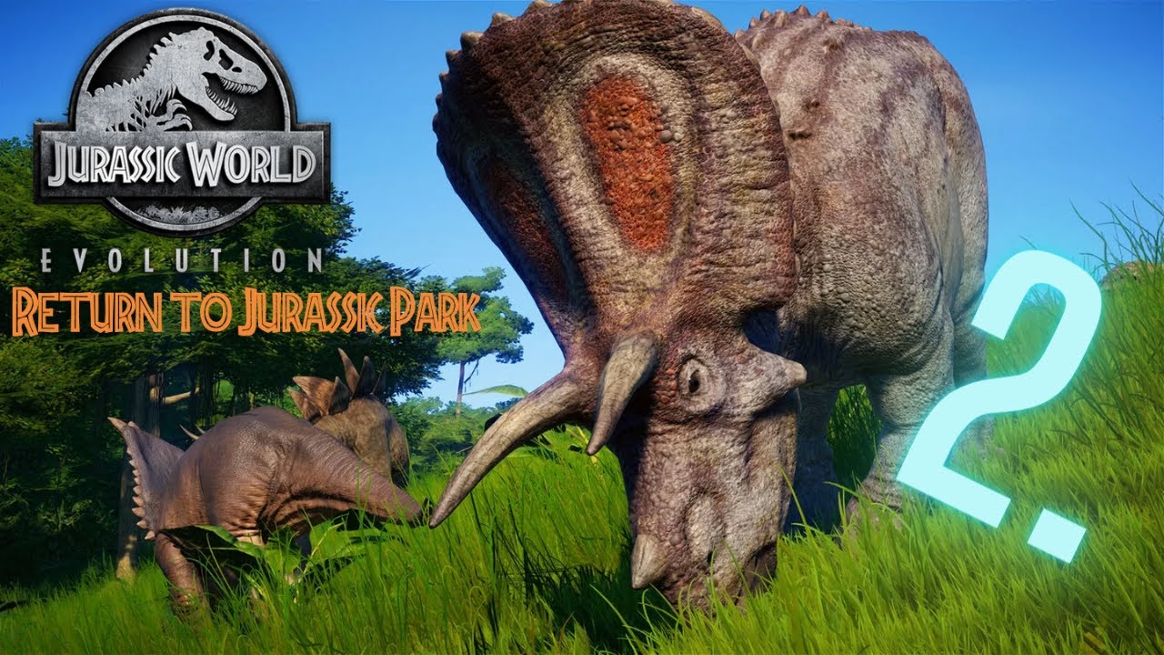 Jurassic World Evolution Return To (Jurassic Park) With my Dad! #2 ...