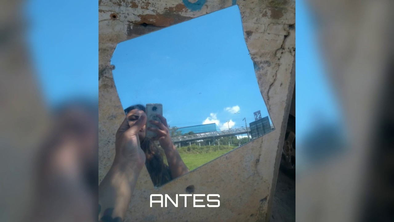 DIY como restaurar um espelho quebrado - YouTube