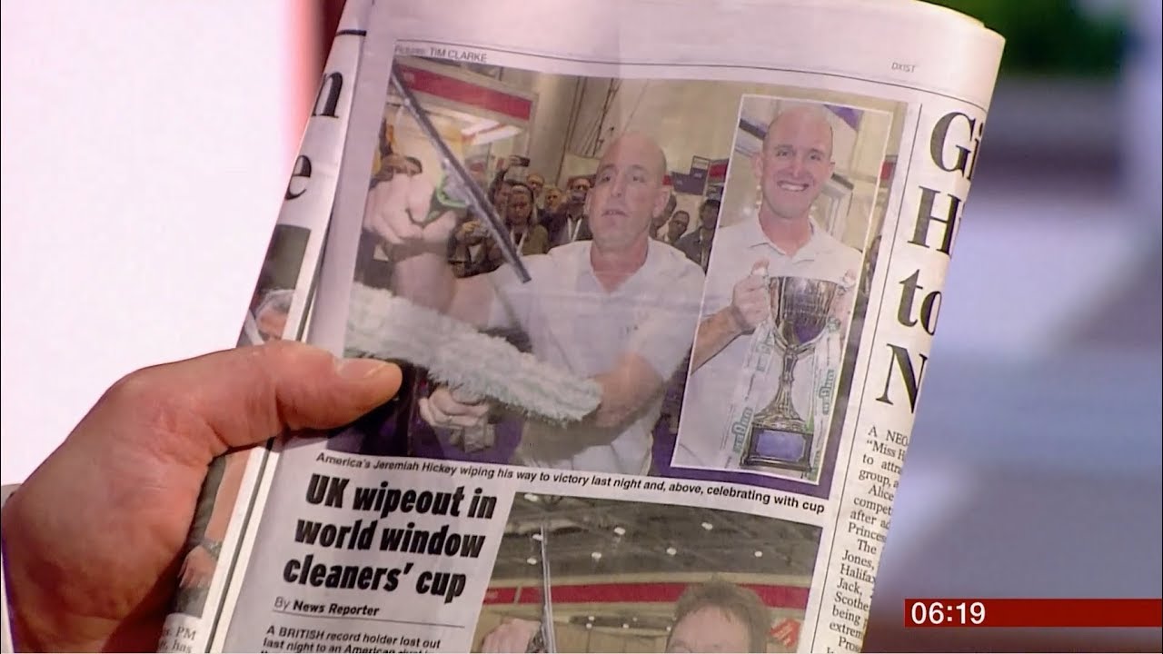 World window cleaning champion winner (UK/Global) - BBC News - 21st ...