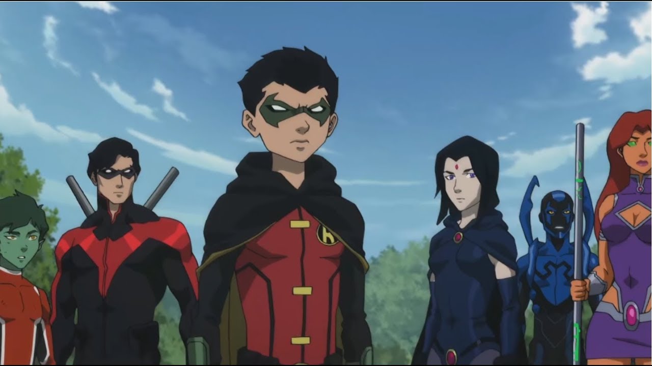 Teen Titans Training Scene And Terra Loses Control And Attacks Beast ...