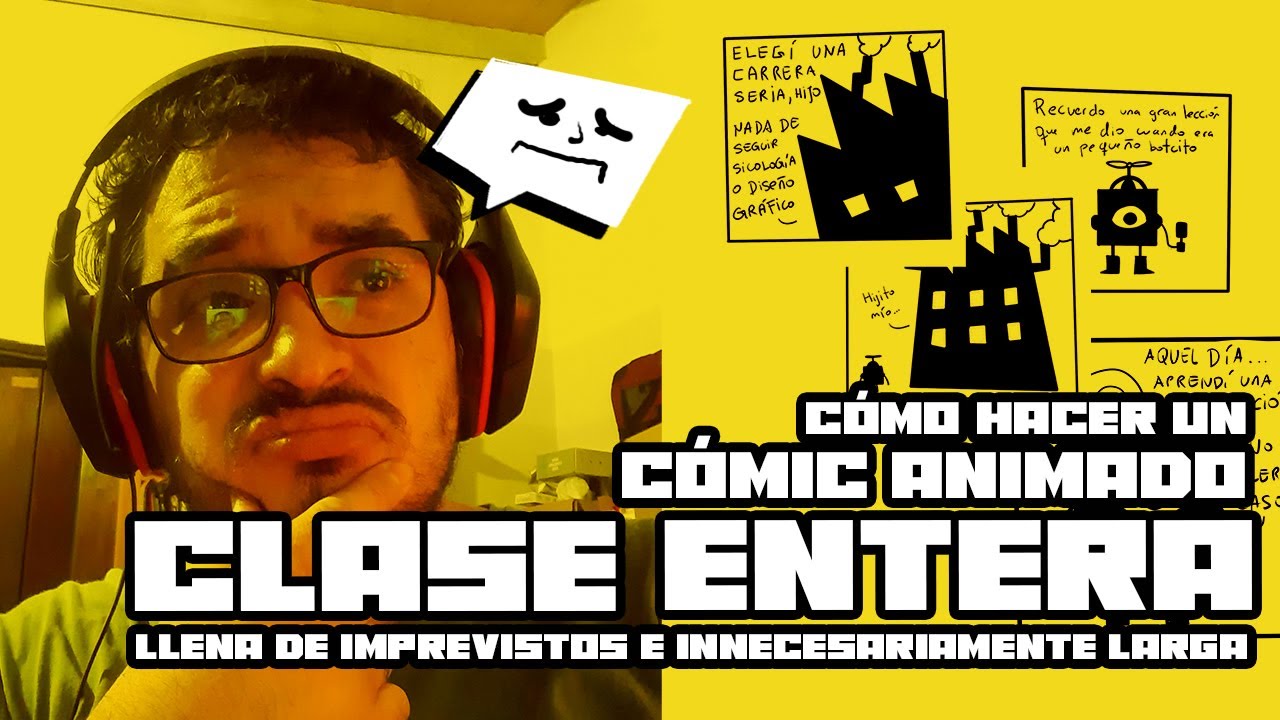 Cómic Animado en PHOTOSHOP! 100% EFECTIVO! Clase entera - YouTube