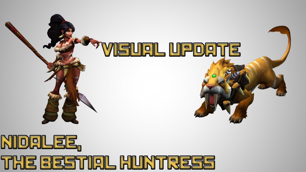 League of Legends - Visual Upgrade Nidalee, The Bestial Huntress - YouTube
