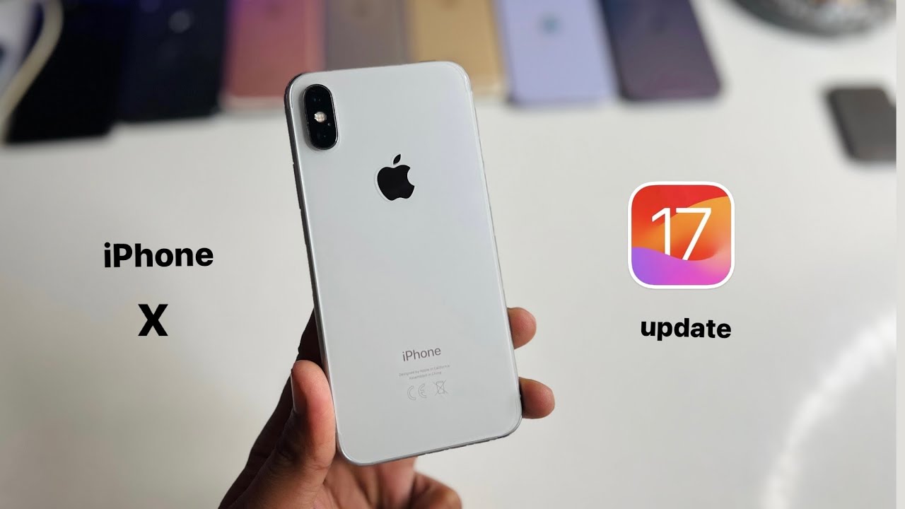 iPhone X on iOS 17 || How to install iOS 17 update in iPhone X - YouTube