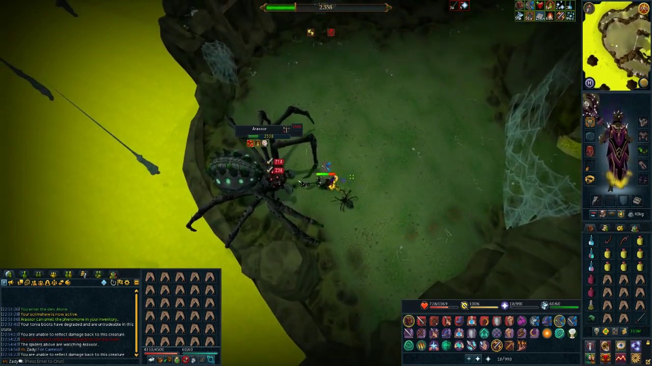 Araxxor Araxxi melee legacy mode Rs3 path 1 - YouTube
