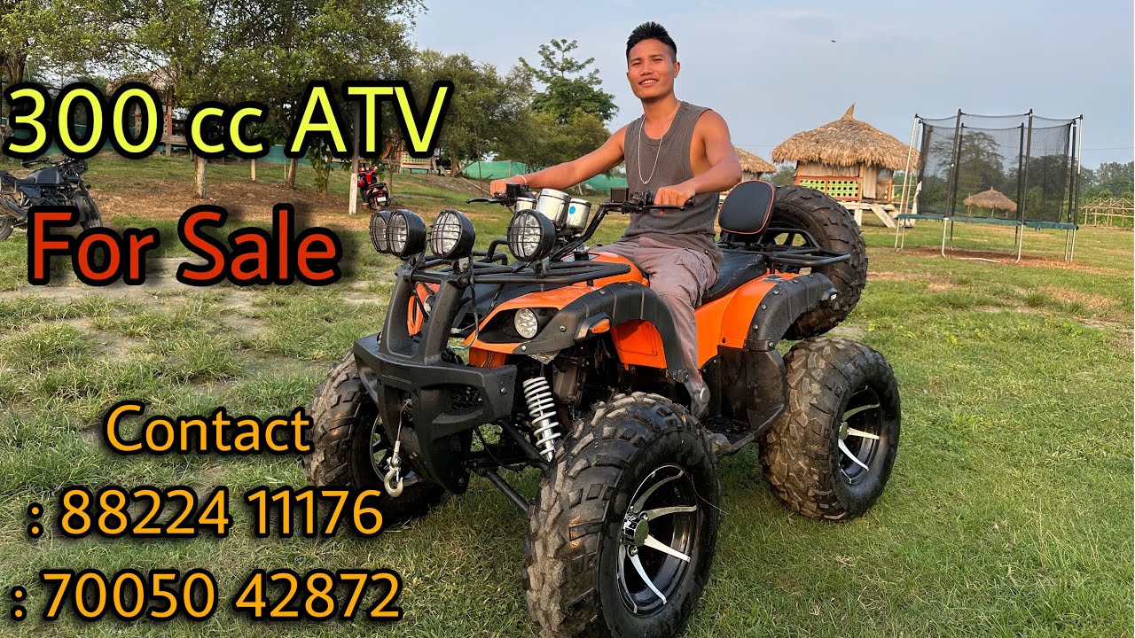 My Friend Pom Pom is Selling His ATV || 300cc ATV FOR SALE CONTACT ...