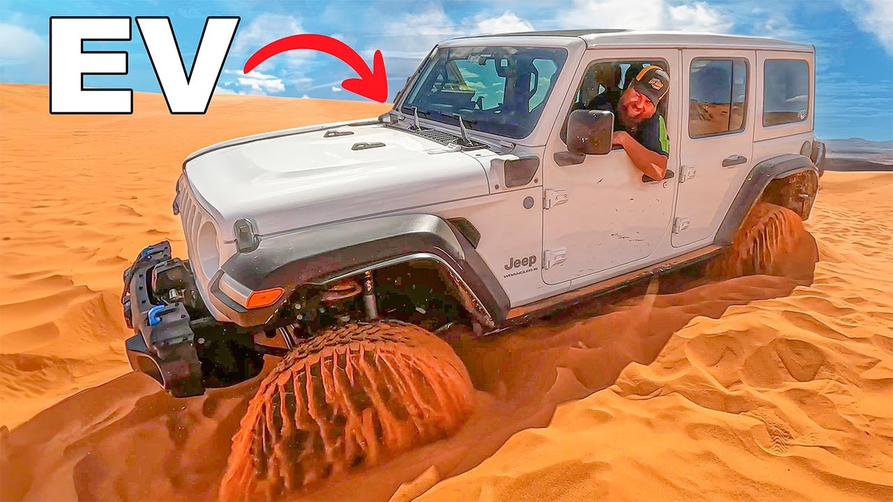 This Is A First… Electric Jeep Rescue! - YouTube