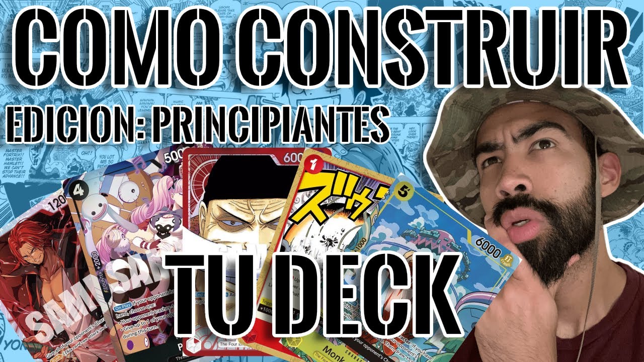 Guía Básica: ¡Cómo Crear tu Primer Deck en One Piece TCG! 🃏🔥 - YouTube