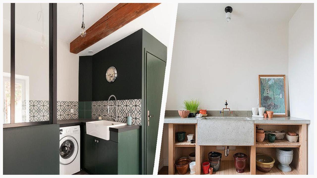 75 Large Industrial Laundry Room Design Ideas You'll Love ♡ - YouTube