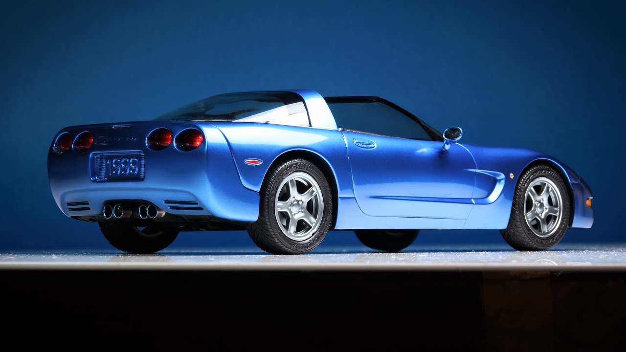 AMT CORVETTE C5 COUPE 1/25 Scale Model Build - YouTube