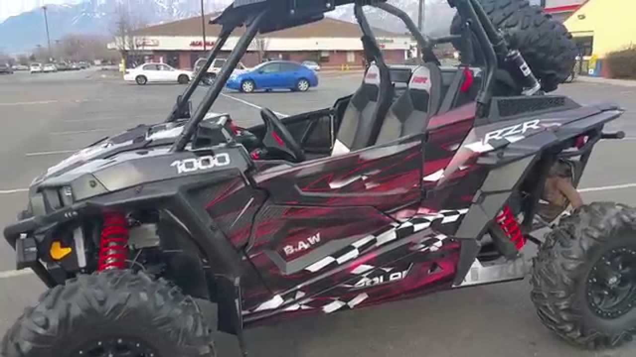 2013 polaris RZR Graphic kit - YouTube