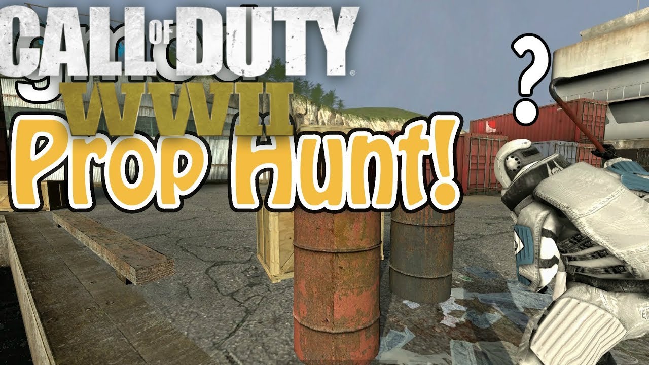 PROP HUNT SUR CALL OF DUTY ? - YouTube
