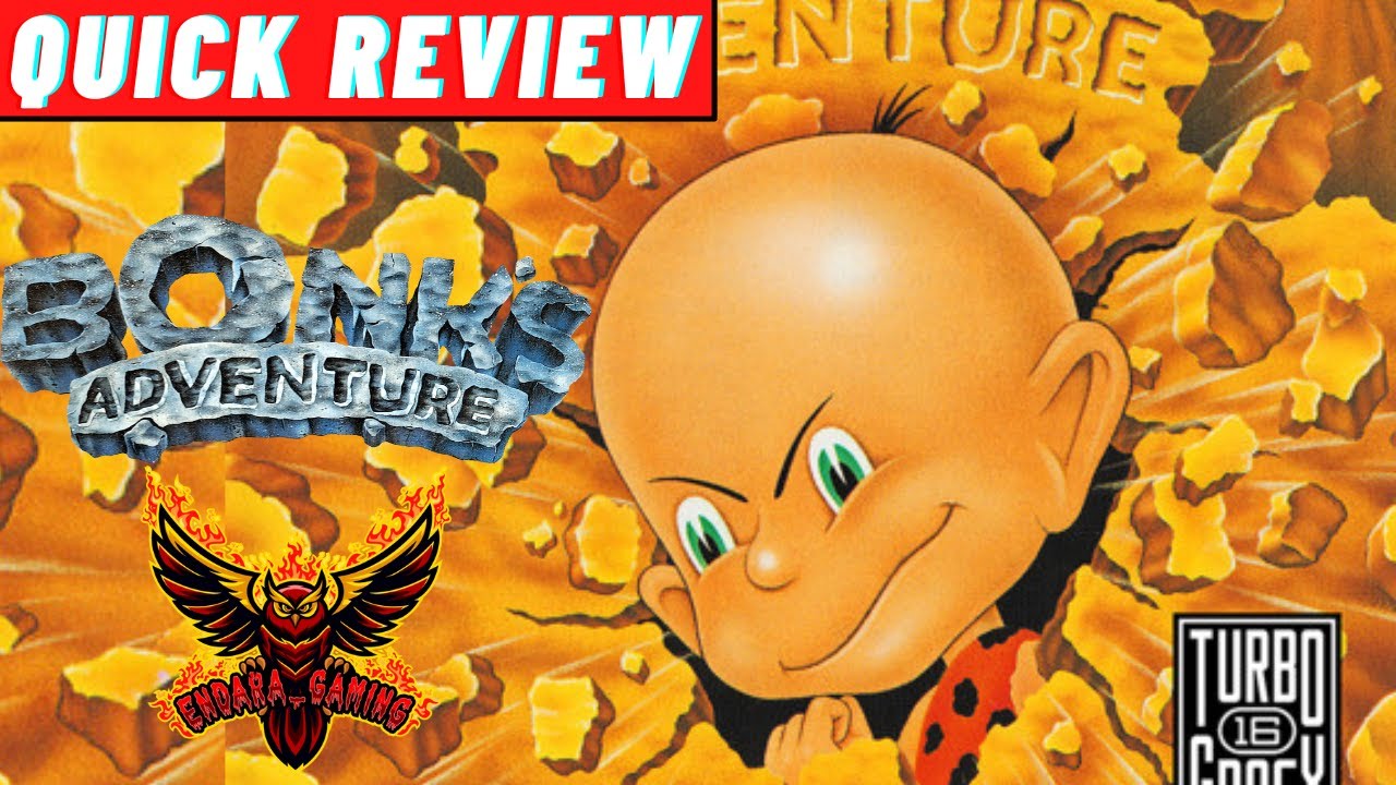 Bonk's Adventure (Turbo Grafx-16) | Quick Review - YouTube